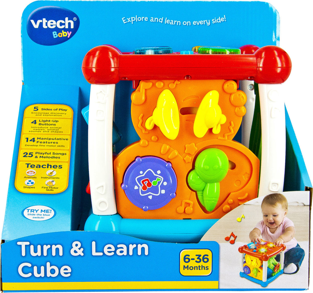 VTech - Turn & Learn Cube | The Play Room