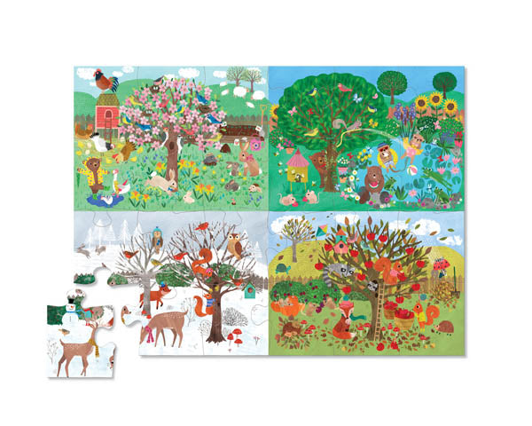 Crocodile Creek - Puzzle 24pcs - Four Seasons | The Play Room