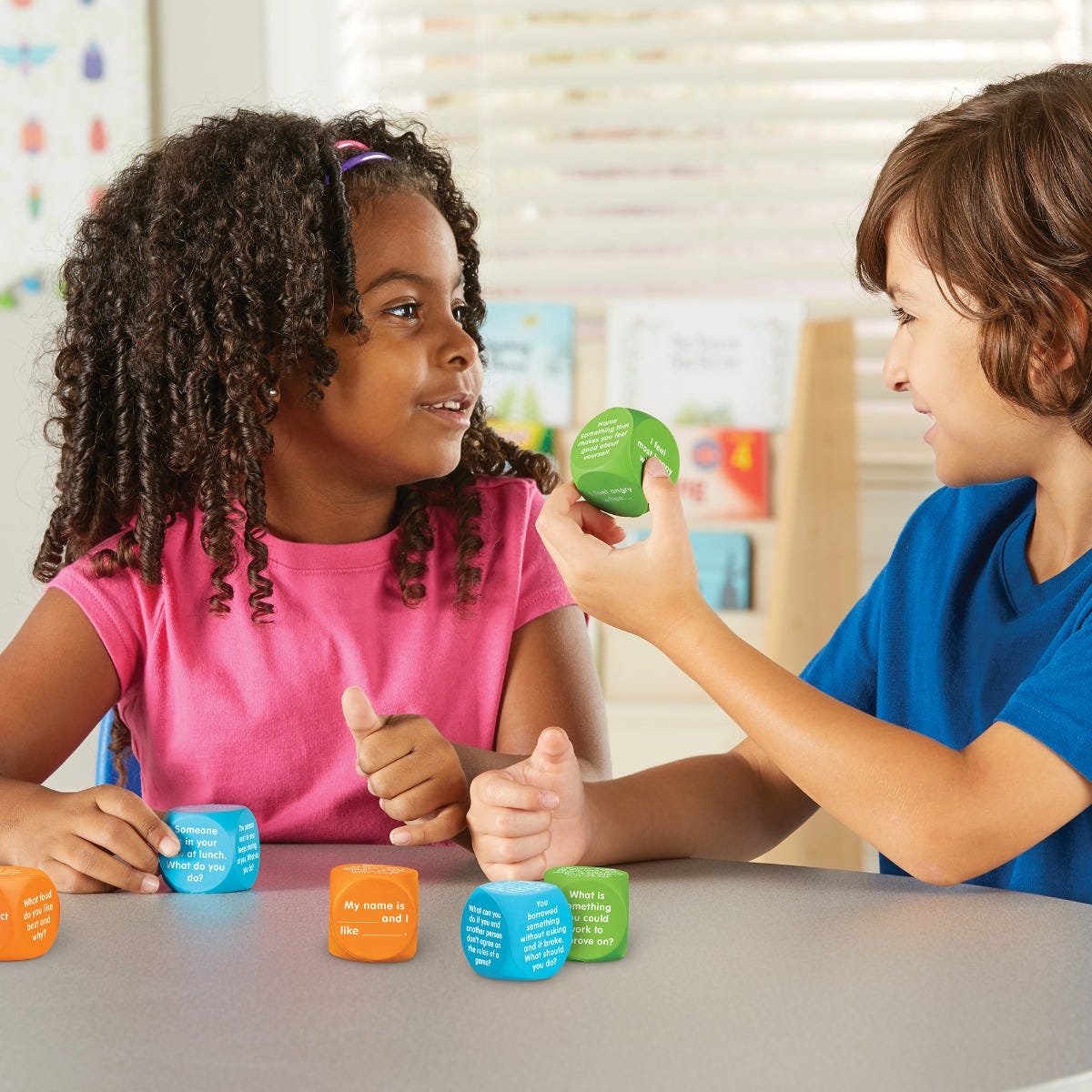 Learning Resources - Let's Talk Cubes | The Play Room