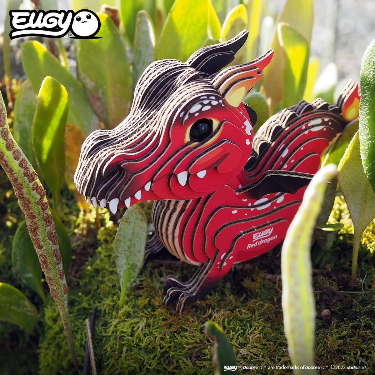 EUGY - Red Dragon 3D Puzzle | The Play Room
