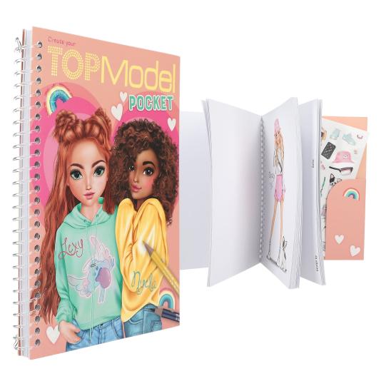 TOPModel - Pocket Colouring Book | The Play Room