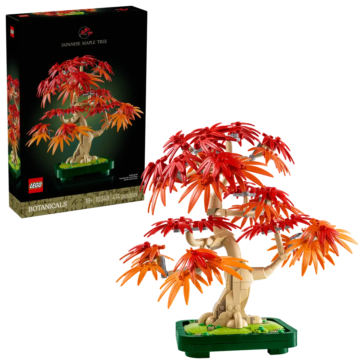 LEGO - Botanicals Japanese Red Maple Bonsai Tree 10348 | The Play Room