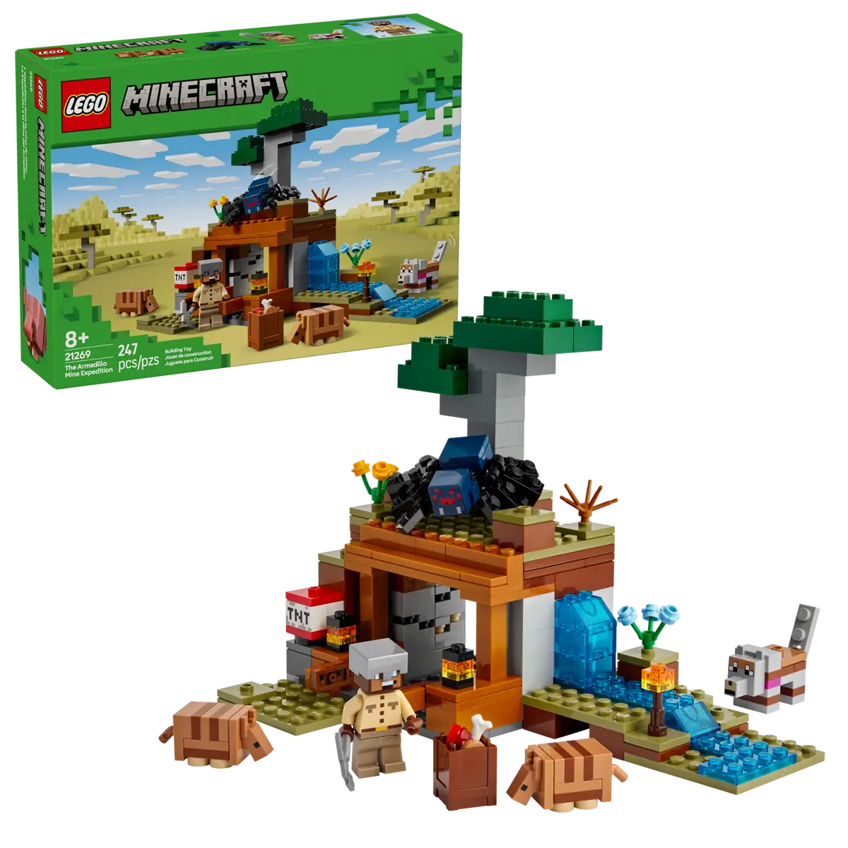 LEGO - Minecraft The Armadillo mine Expedition 21269 | The Play Room