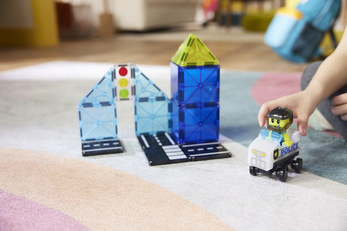 Magna Tiles - Police Patrol - 20 piece | The Play Room