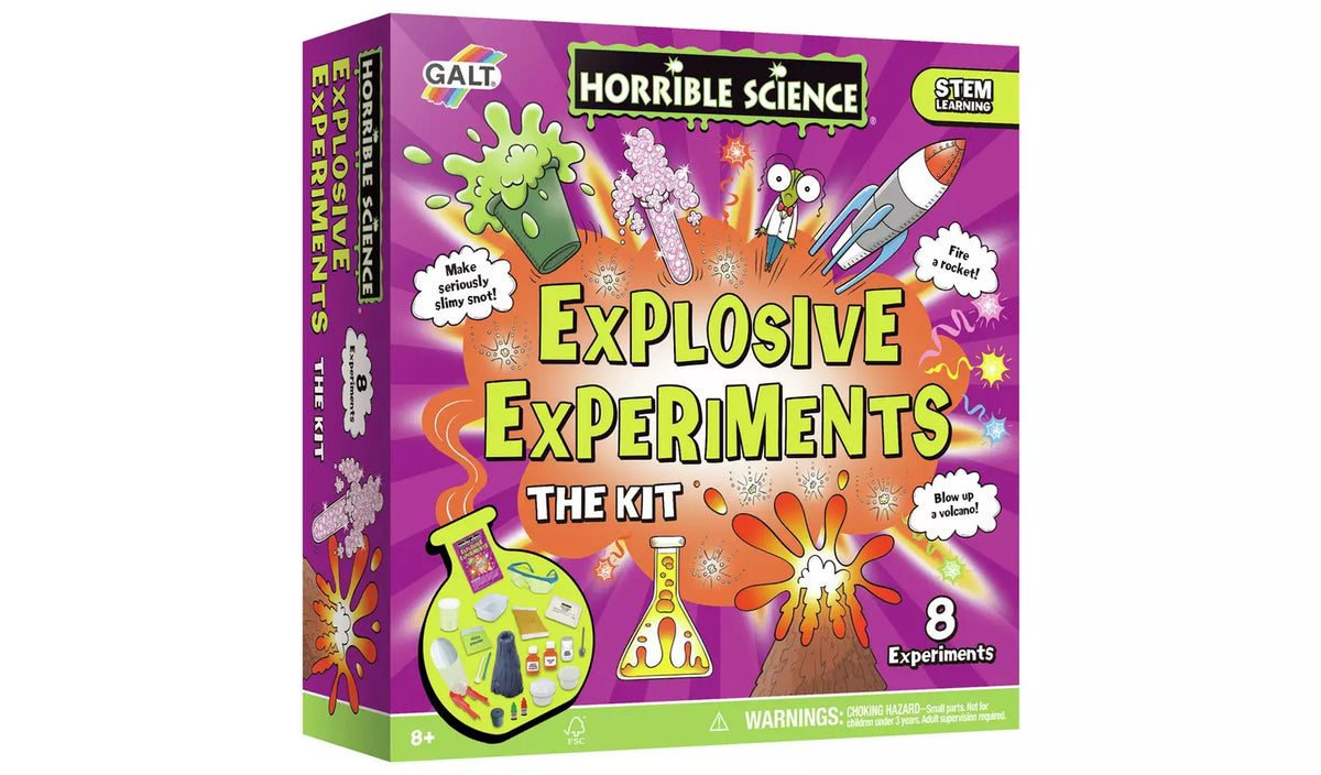 Horrible Science - Explosive Experiments | The Play Room