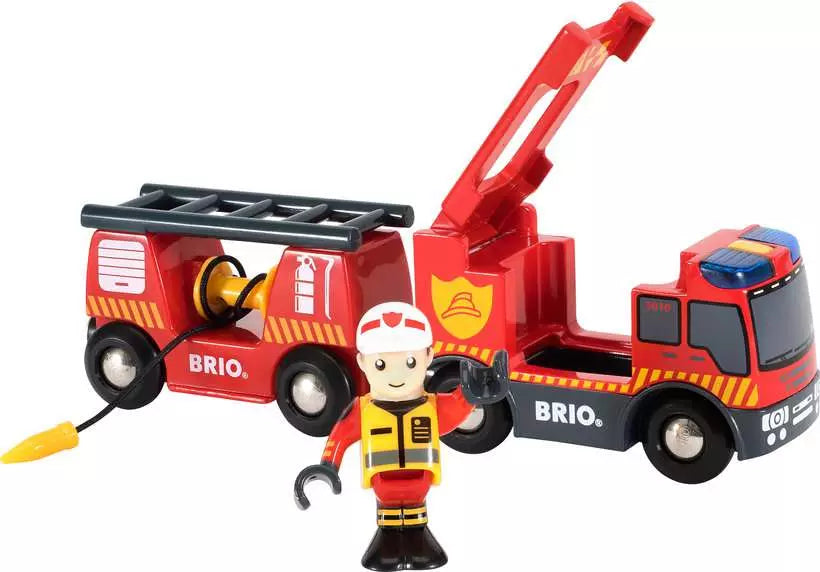 Brio - Emergency Fire Engine 3 pieces | The Play Room