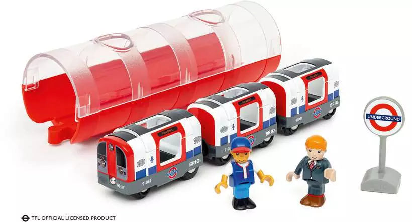BRIO - London Underground Train 7 pieces | The Play Room