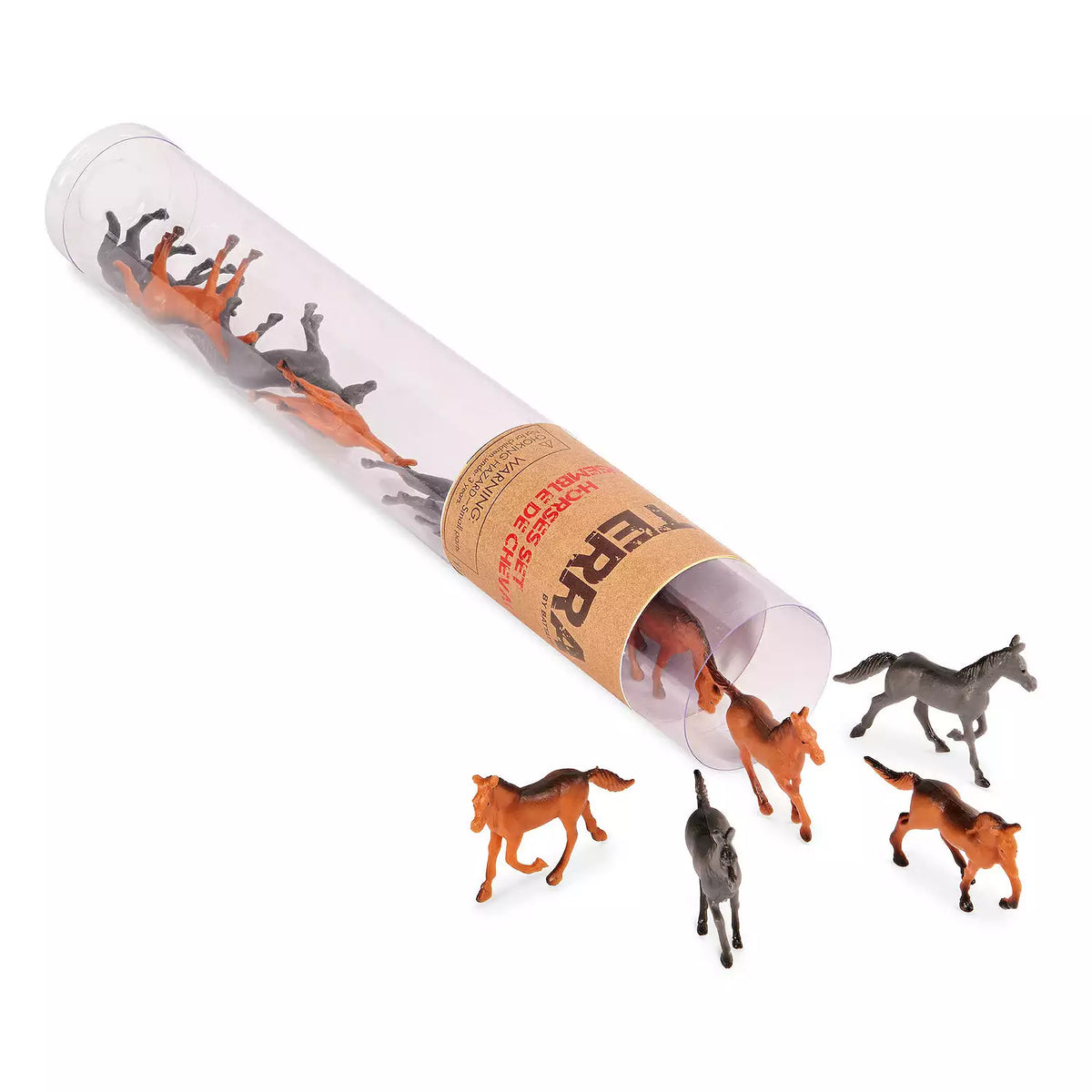Terra 24 - Horses Set Tube 16pc | The Play Room