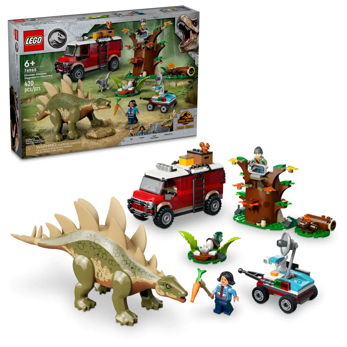 LEGO - Jurassic World Dino Mission Stego Discovery 76965 | The Play Room