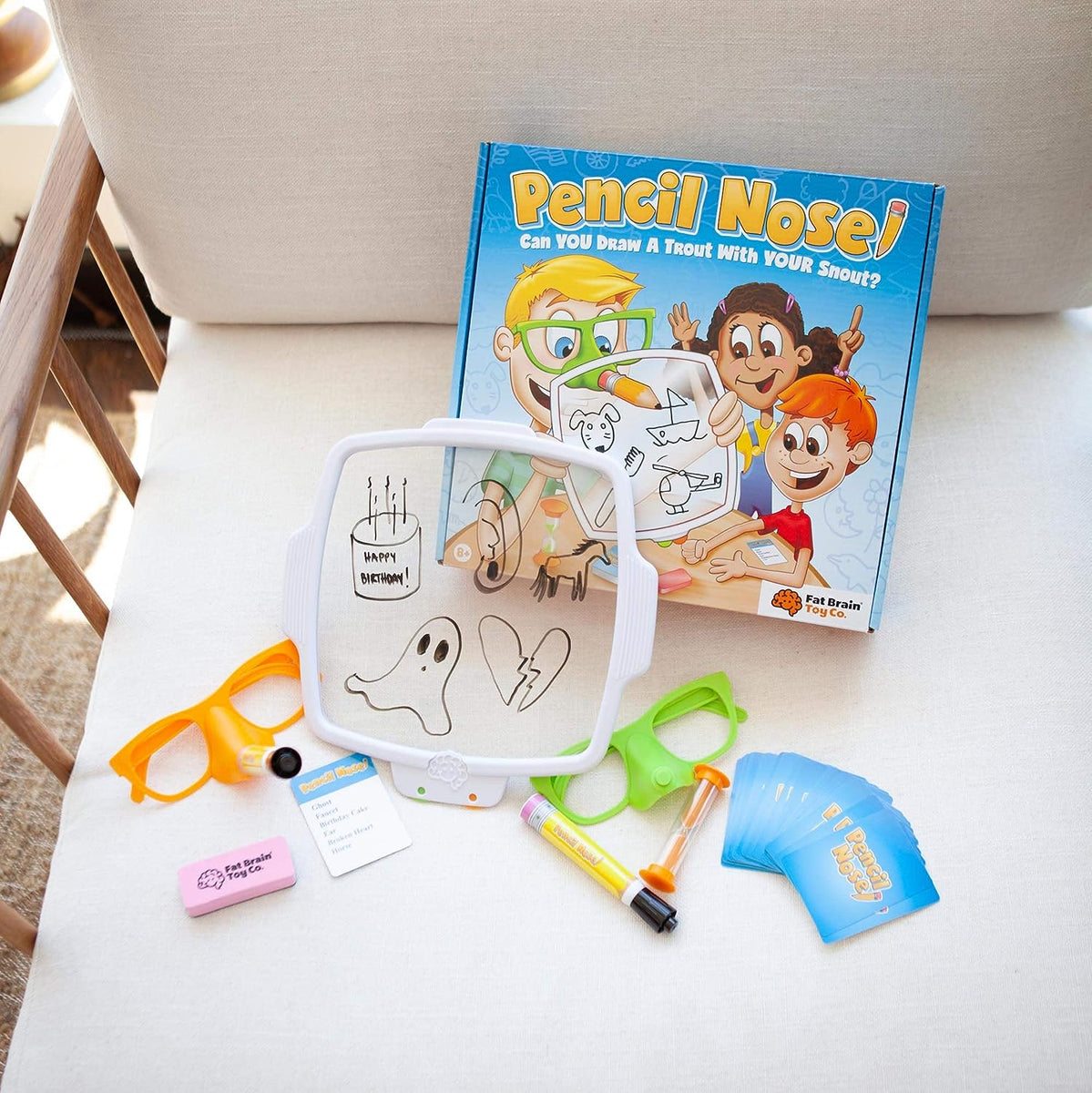 Fat Brain - Game Pencil Nose | The Play Room