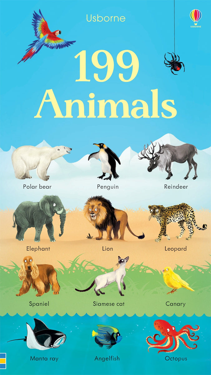 Usborne - 199 Animals | The Play Room