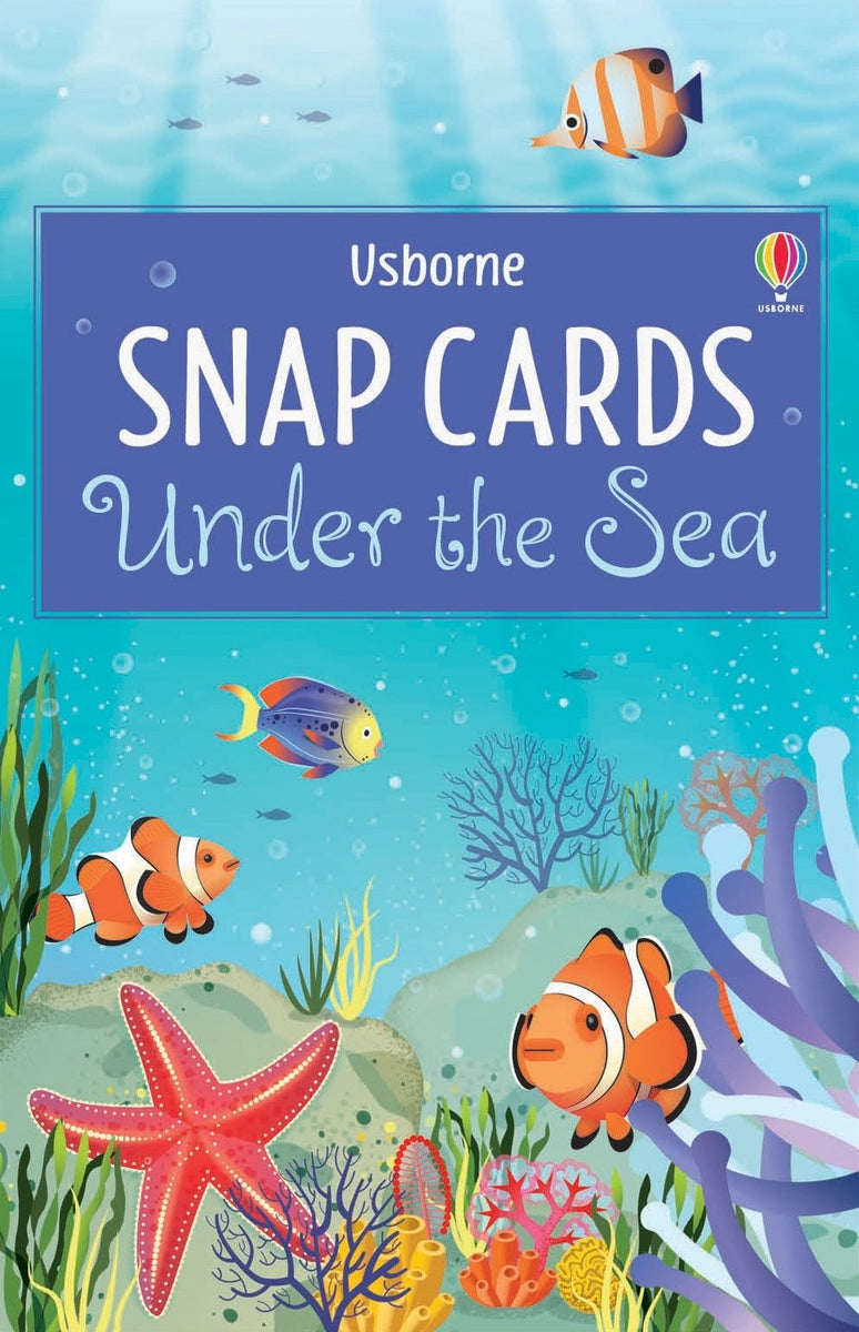 Usborne - Snap Cards - Under The Sea | The Play Room