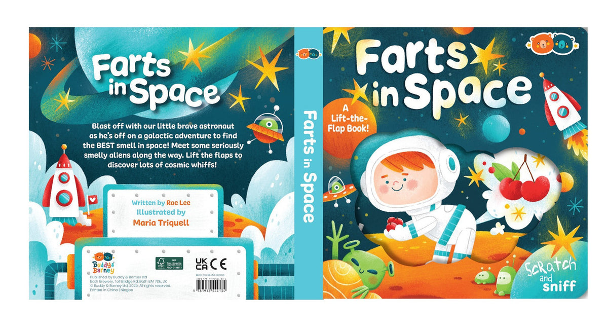Fart Book Farts in Space Book | The Play Room
