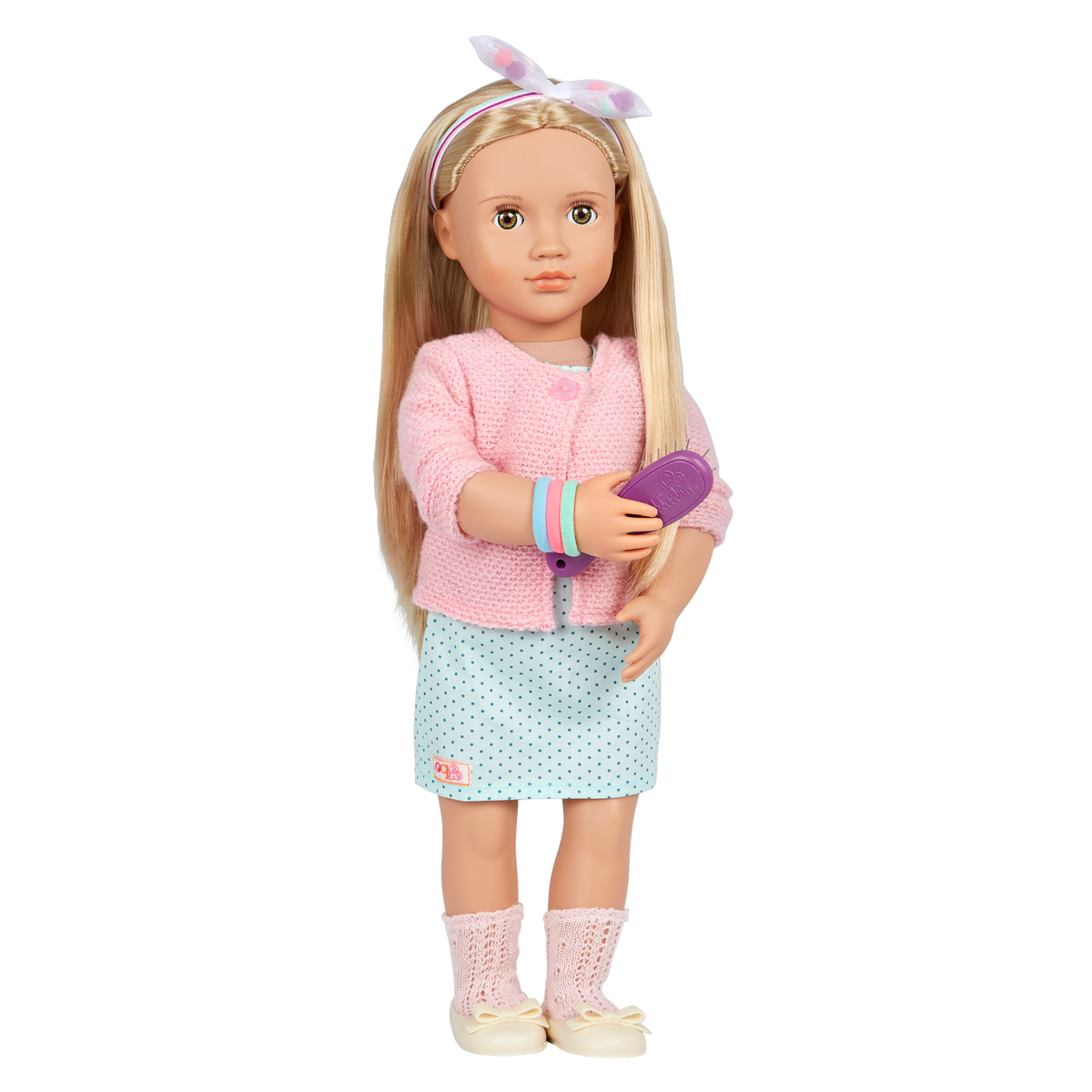 Pretty Pom Poms | 18" Doll Hairstyling Set | Our Generation | The Play Room