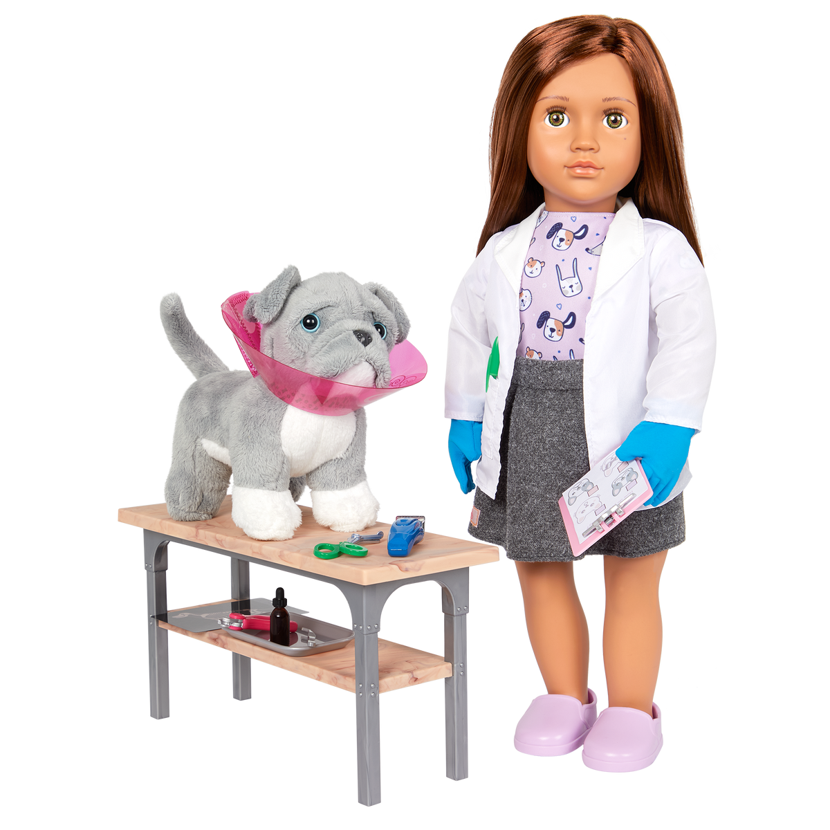 Ready, Vet, Check | 18" Doll Vet Clinic Set | Our Generation | The Play ...