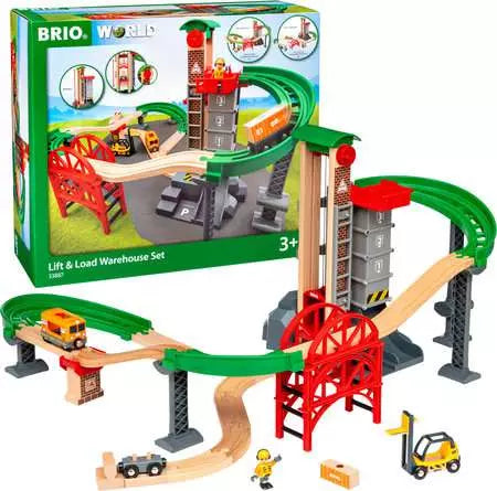 Brio - Lift and Load Warehouse Set | The Play Room