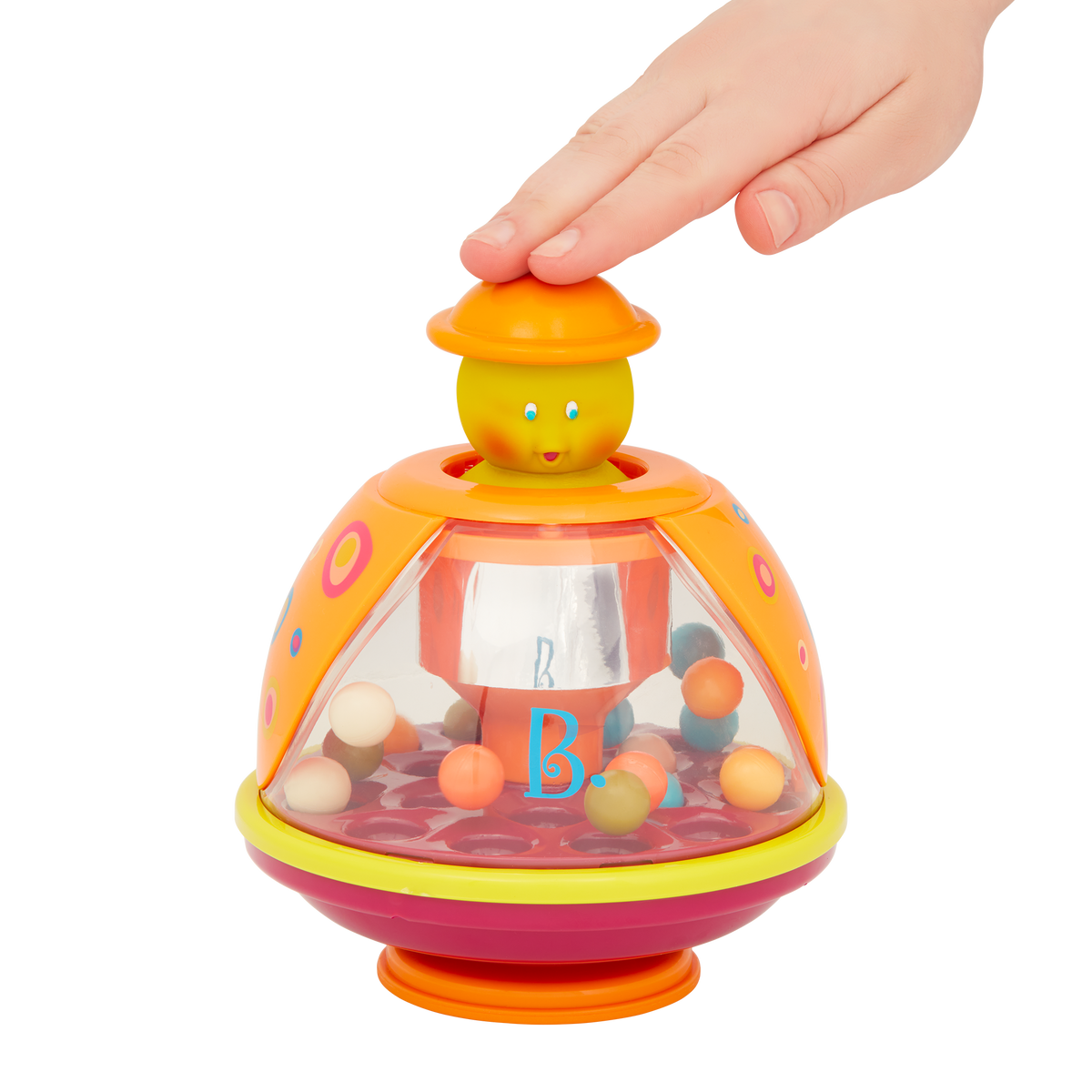 Poppitoppy | Ladybug Ball Popping Toy | B. toys | The Play Room