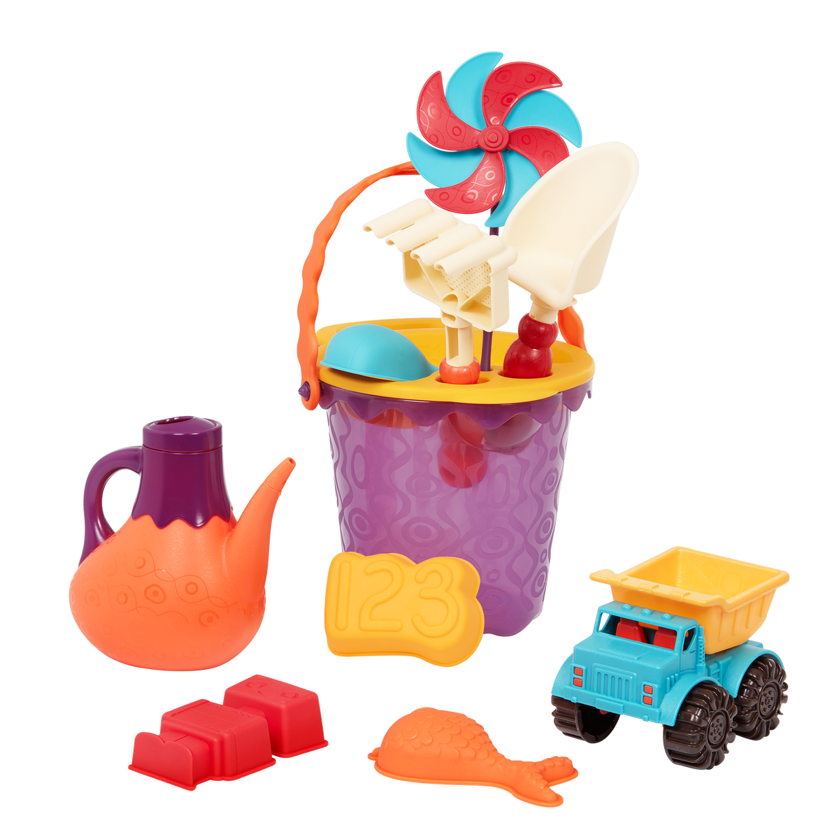 B. toys – B. Ready Beach Bag - Purple | The Play Room