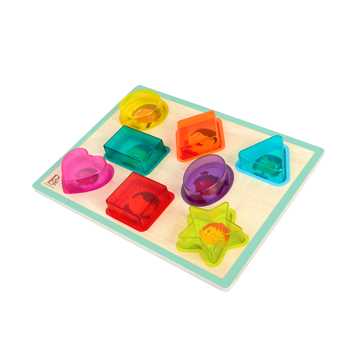 Peek & Explore - Shapes & Emotions | Chunky Puzzle | B. toys | The Play ...