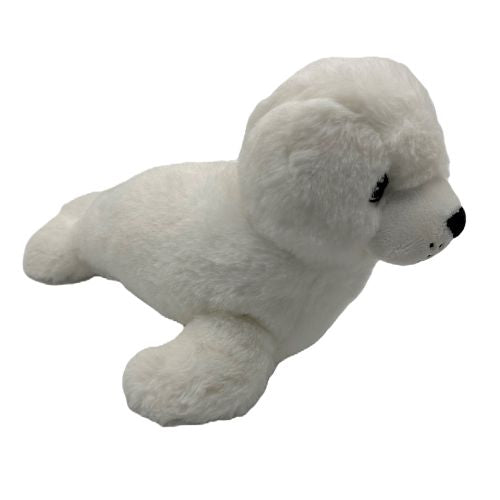 Huggable - Lesley Seal Baby White 26cm | The Play Room