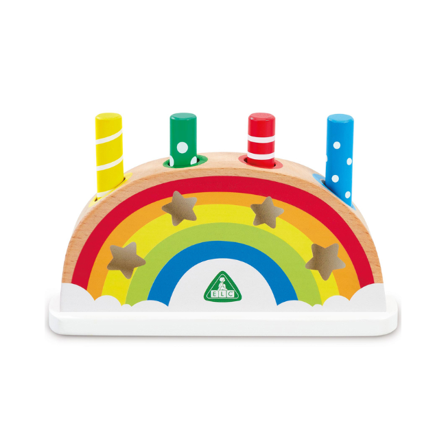 ELC - Wooden Pop Up Rainbow | The Play Room