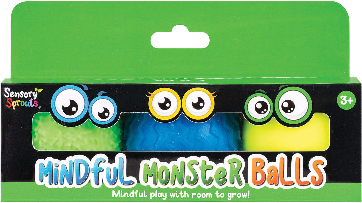 Sensory Sprouts - Mindful Monster Balls - Green | The Play Room