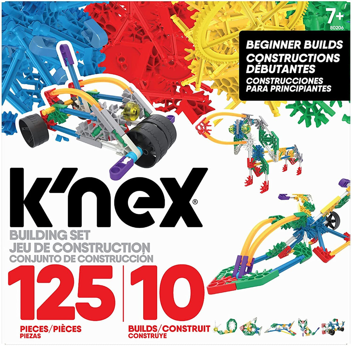 k'nex - Beginner Builds - 125 pieces | The Play Room