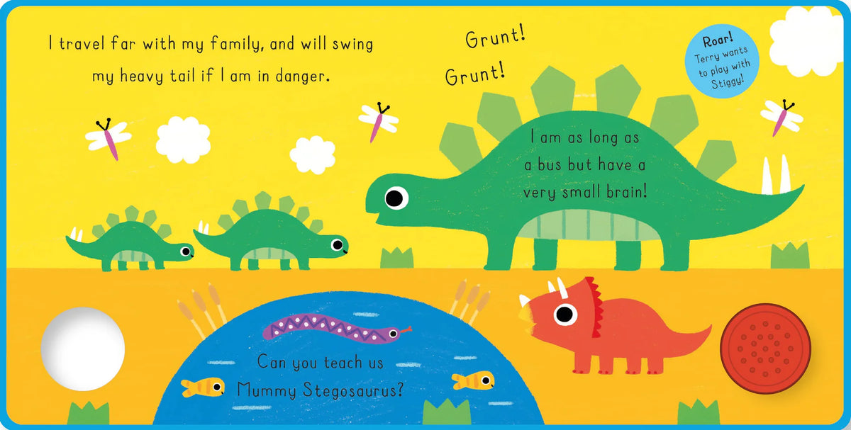 Noisy Friends Dino Families Sound Board Book | The Play Room