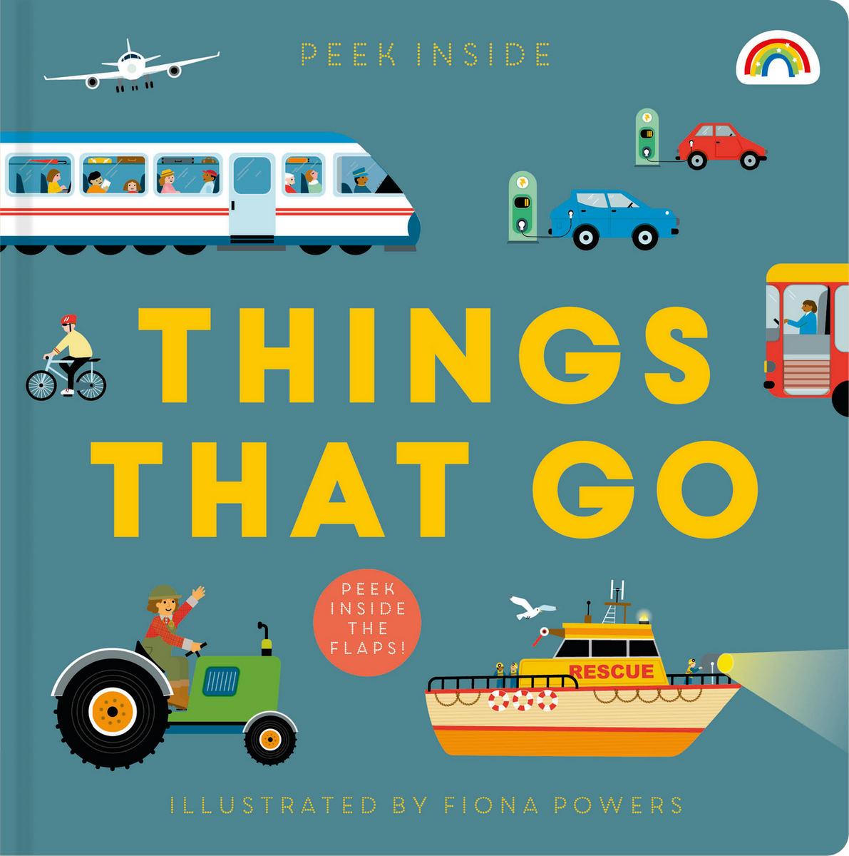 Peek Inside Things That Go Book | The Play Room