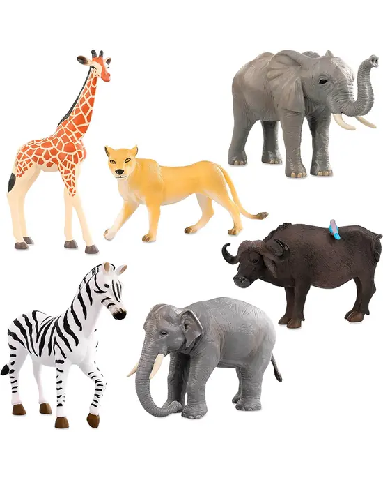 Terra - Wildlife Animals Set (6) | The Play Room
