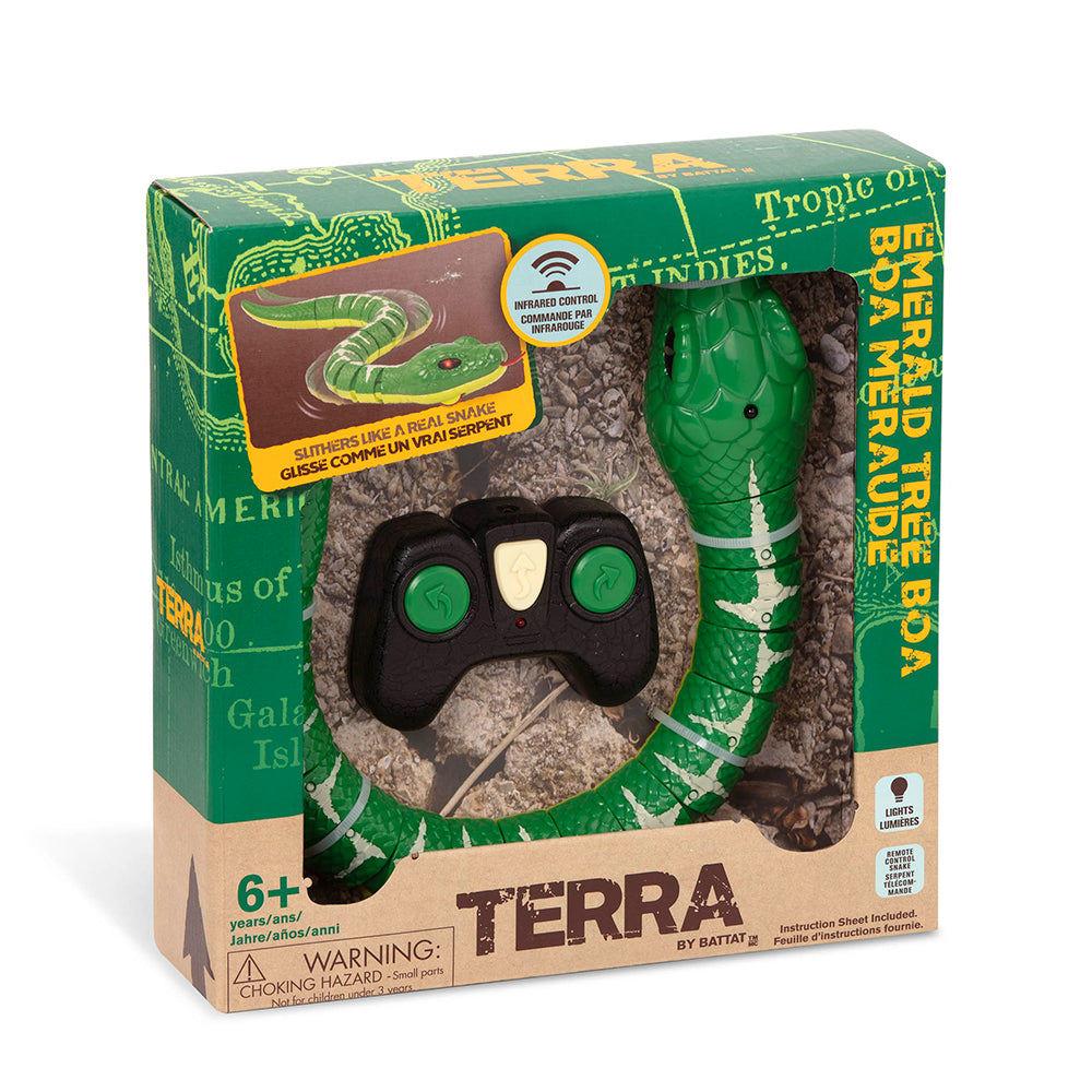 Terra - Remote Controlled Snake - Emerald Tree Boa | The Play Room