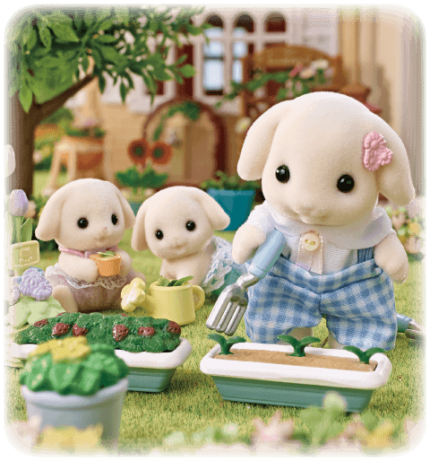 Sylvanian Families - Flora Rabbit Twins | The Play Room