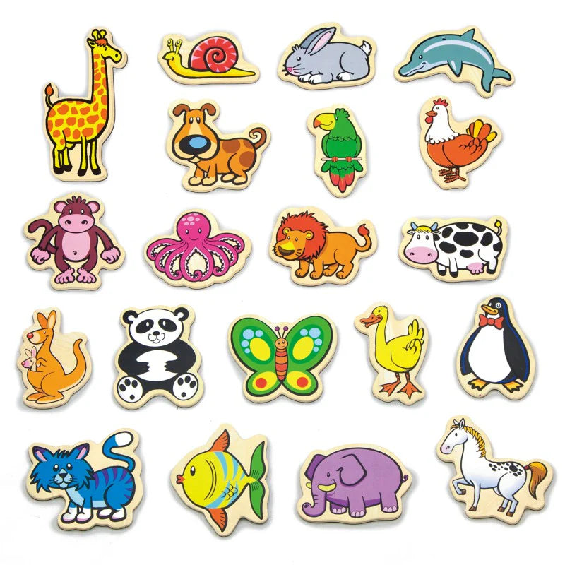 Fun Factory - Magnetic Animals 20pc | The Play Room