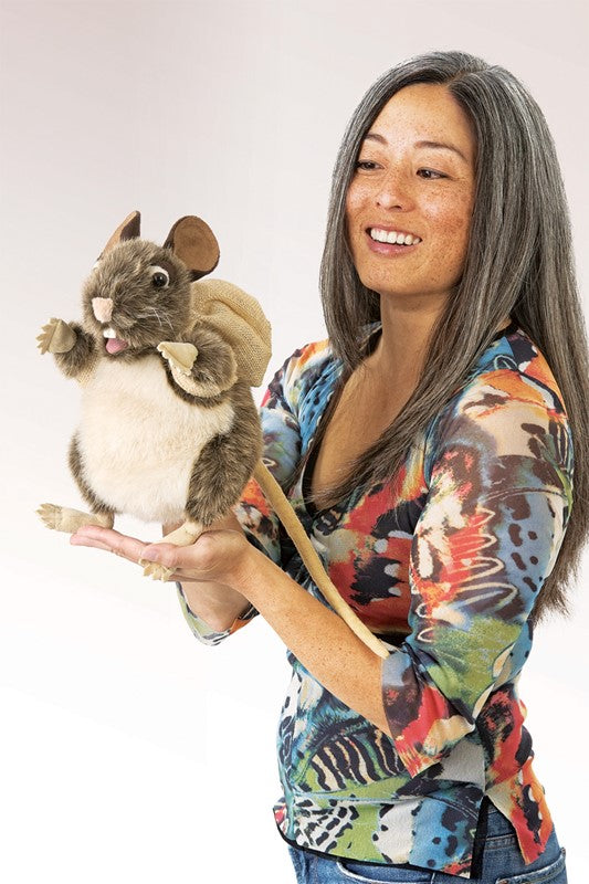 Folkmanis - Pack Rat Puppet | The Play Room