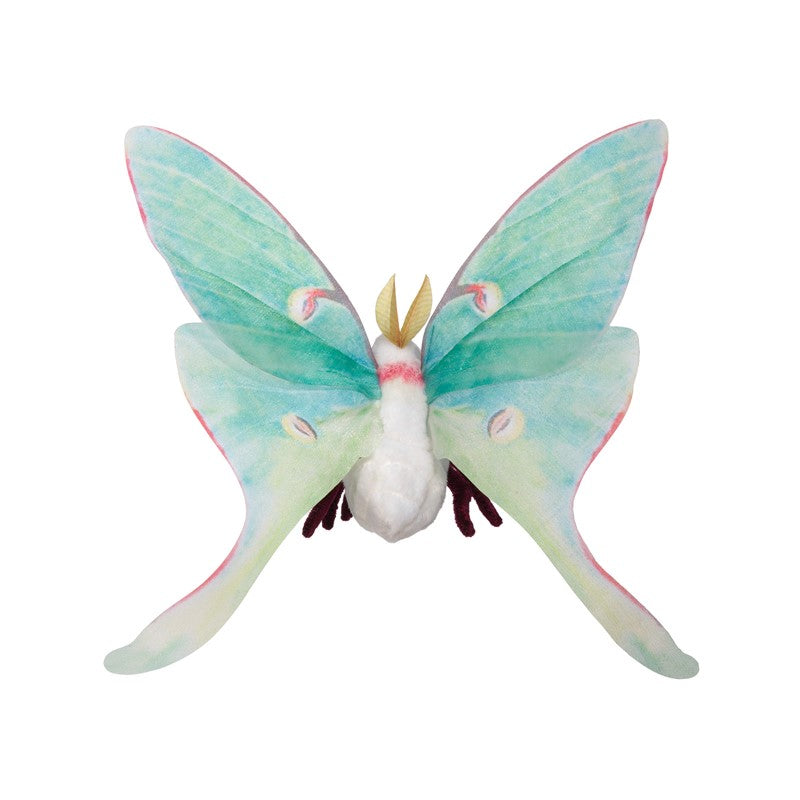 Folkmanis - Mini Luna Moth Finger Puppet | The Play Room