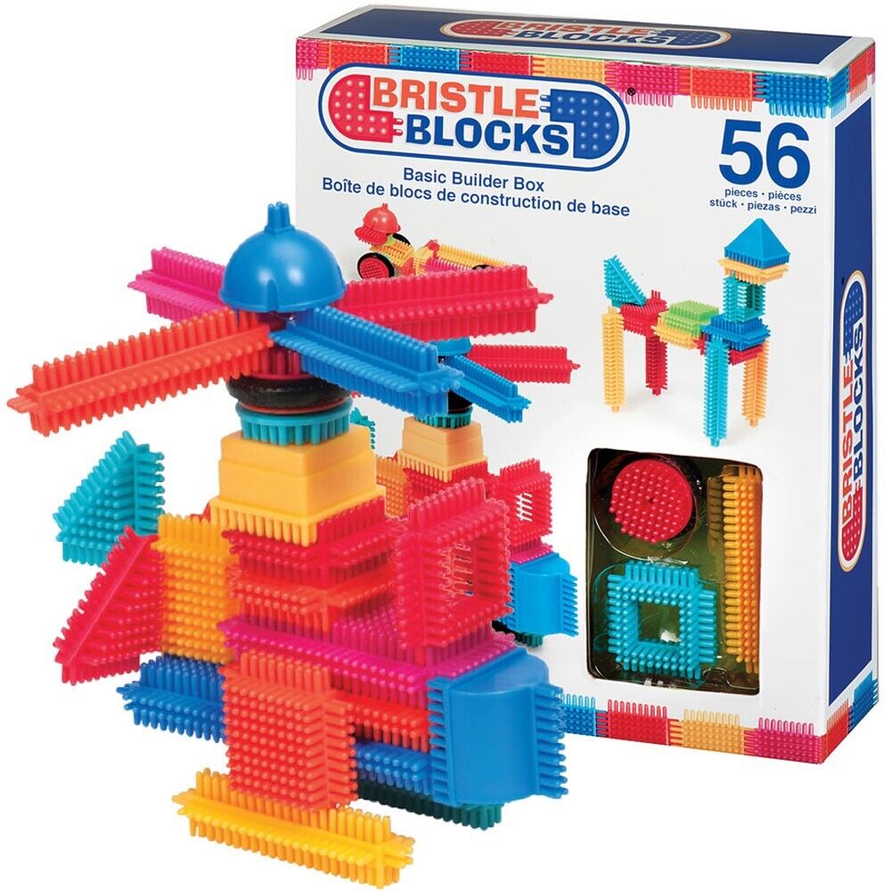 Bristle Blocks - Basic Builder - 56Pcs | The Play Room