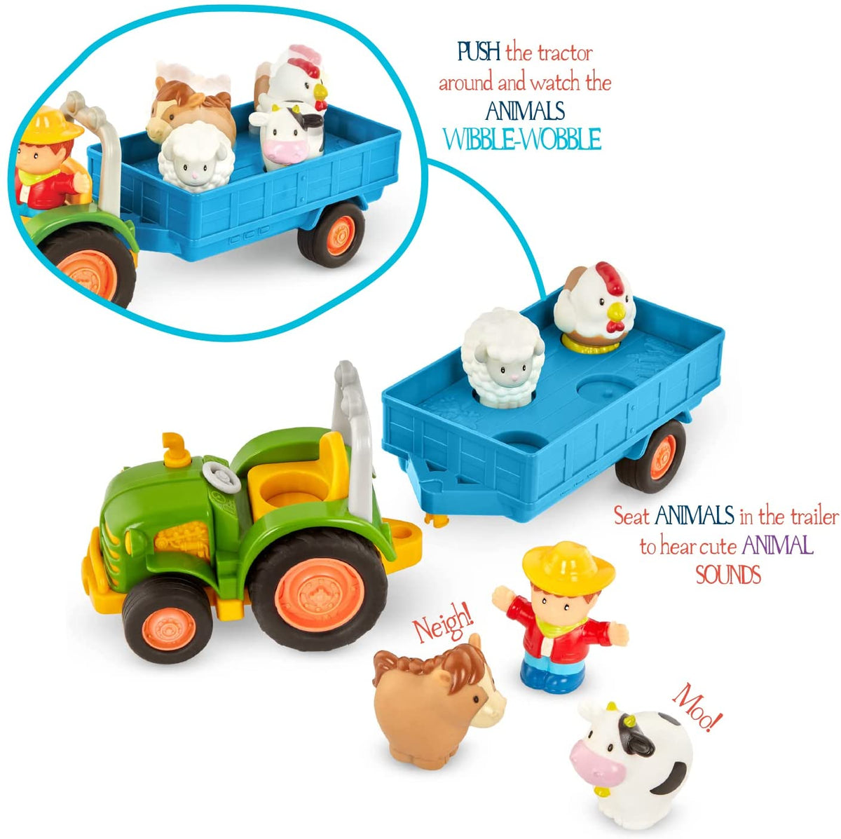 Battat - Farming Fun Tractor | The Play Room