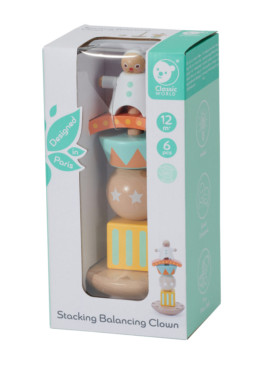 Classic - Stacking Balancing Clown | The Play Room