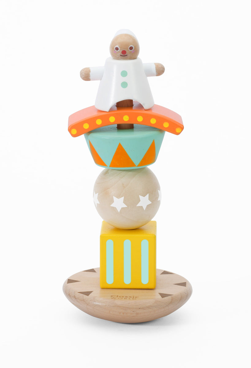 Classic - Stacking Balancing Clown | The Play Room