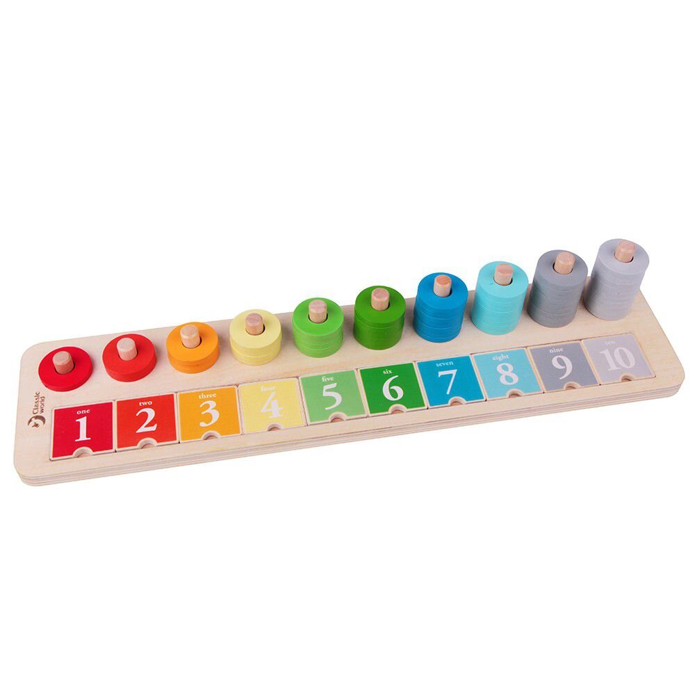 Classic World - Counting Stacker | The Play Room