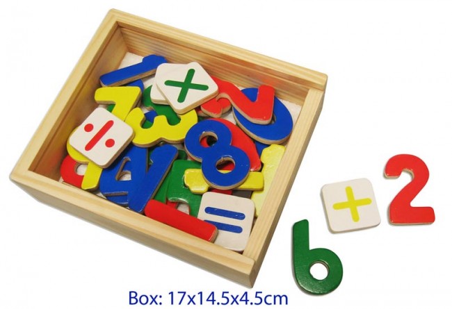 Fun Factory- Magnetic Wooden Numbers | The Play Room