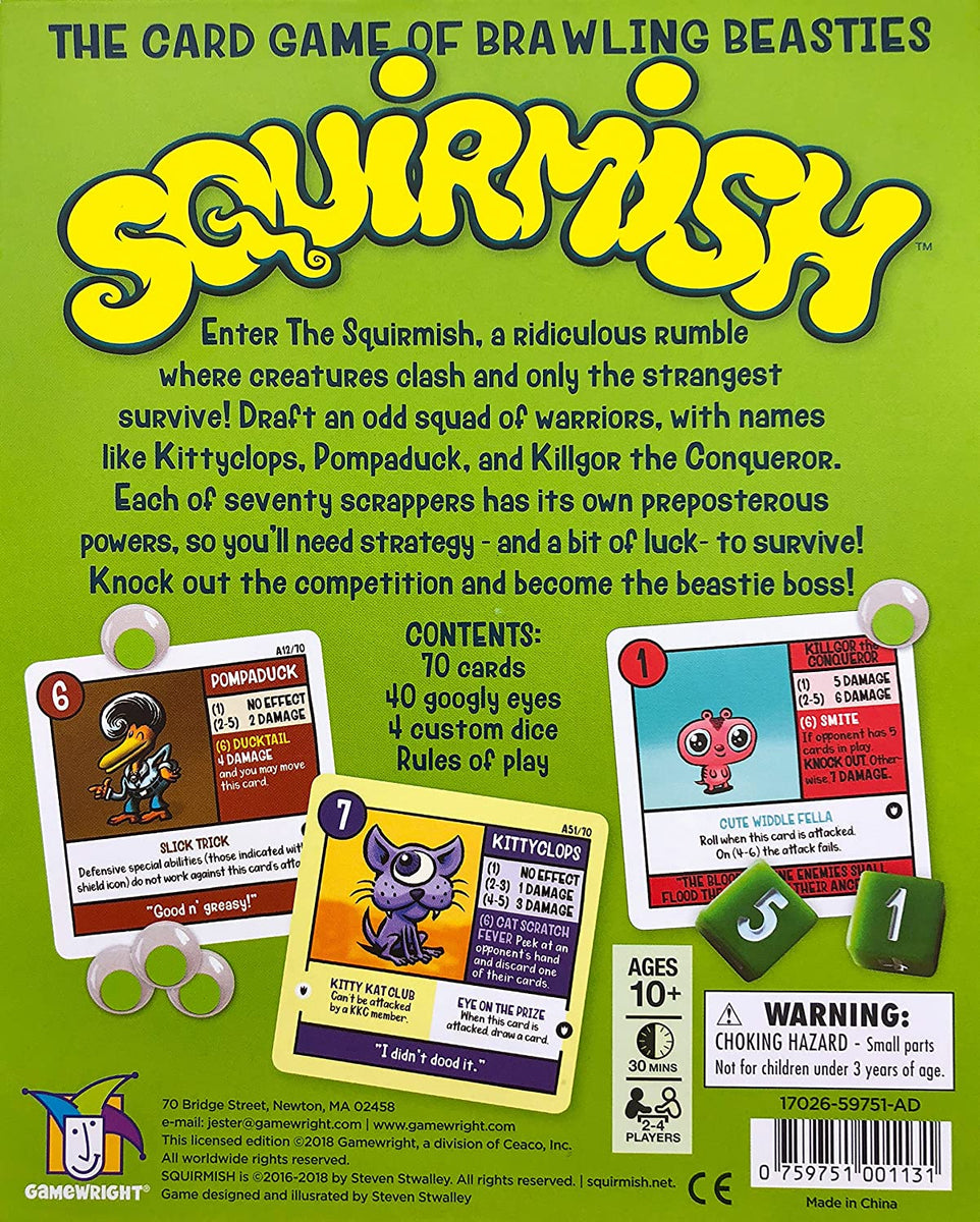 Gamewright - Squirmish Card Game | The Play Room