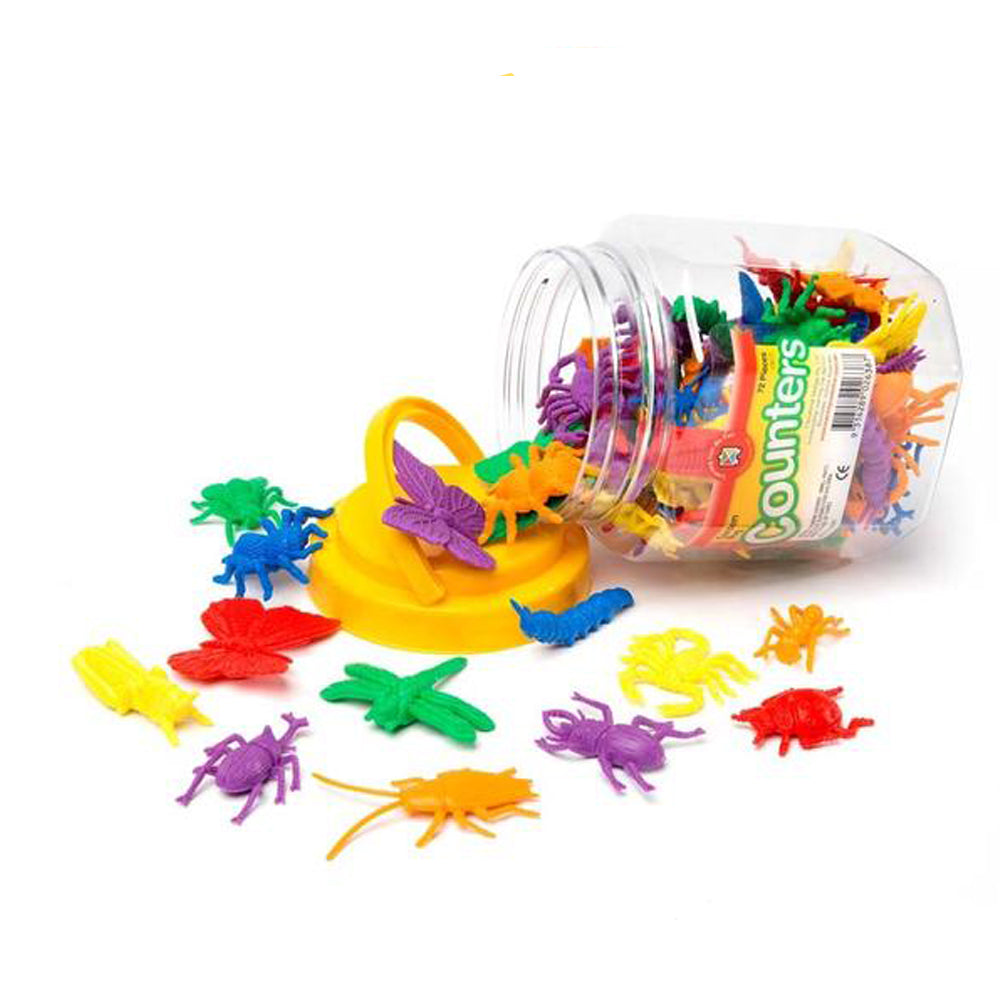 Edvantage - Counters Garden Bug 72pcs | The Play Room