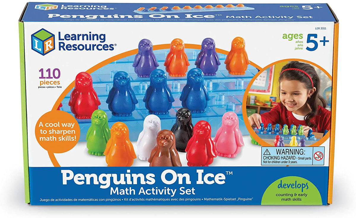 Learning Resources - Penguins On Ice - Math Activity Set | The Play Room