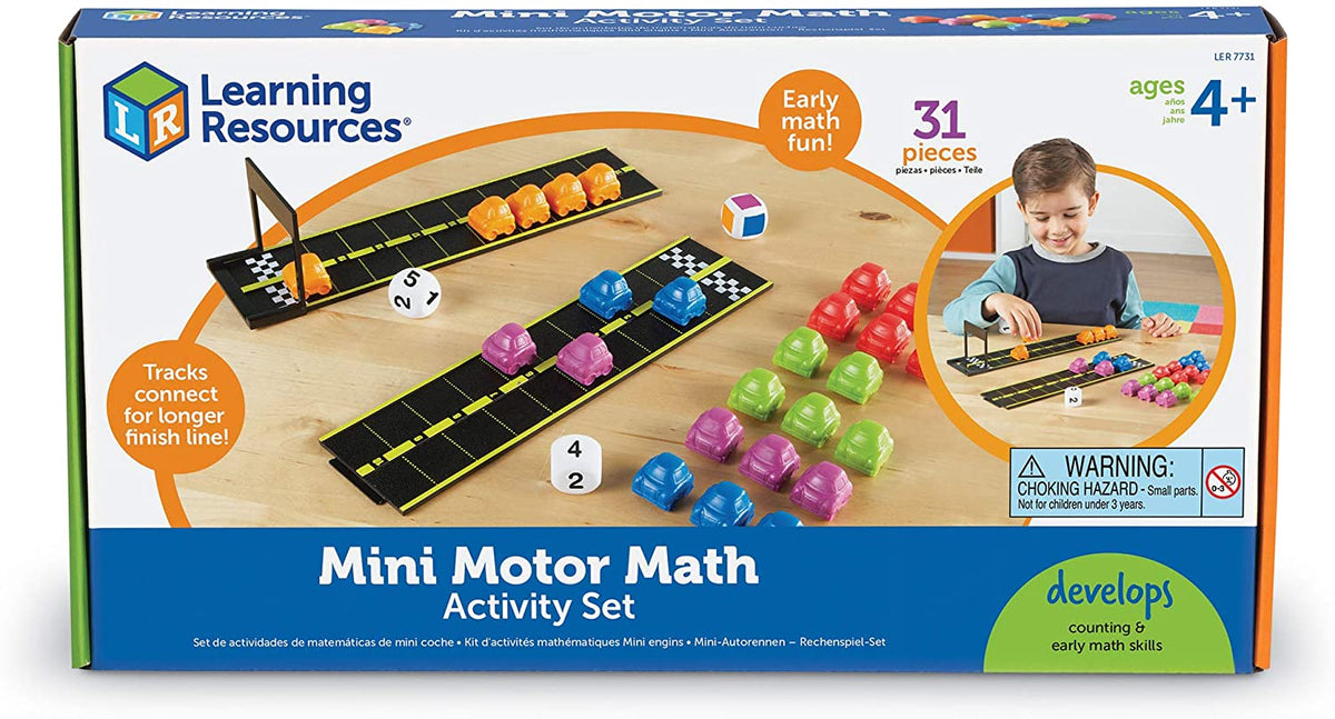 Learning Resources - Mini Motor Math | The Play Room