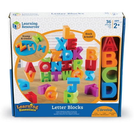 Learning Resources - Letter Blocks | The Play Room