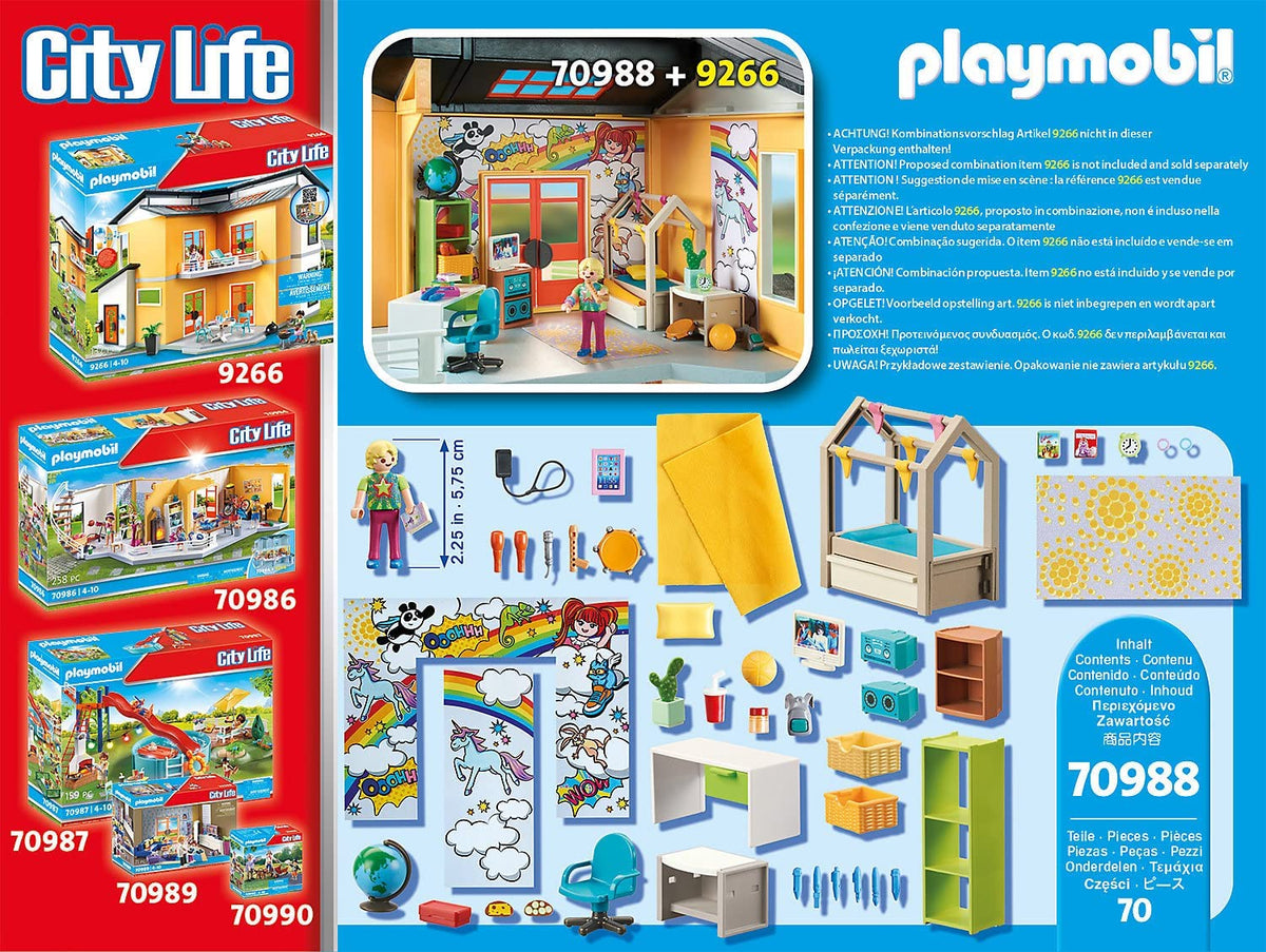 Playmobil - Deluxe Teenagers Room (70988) | The Play Room