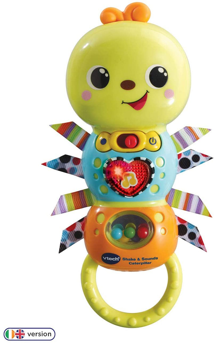 Vtech - Shake & Sounds Caterpillar Rattle Toy | The Play Room