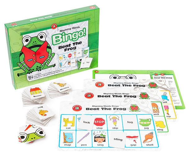 Edvantage - Beat the Frog Bingo (Rhyming Words) | The Play Room