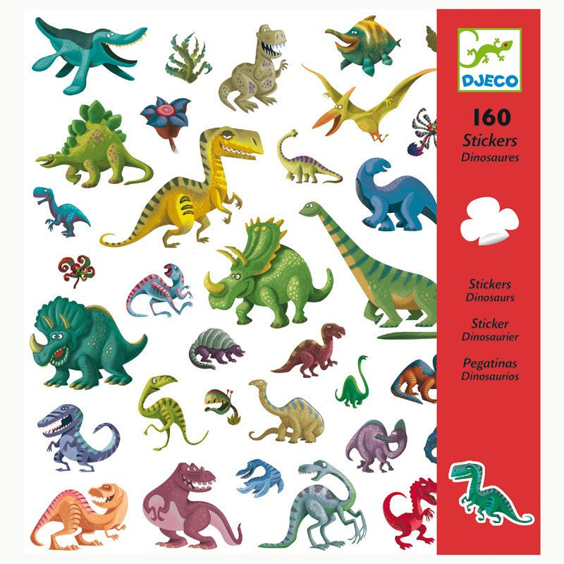 Buy Djeco Dinosaur Stickers | The PlayRoom | The Play Room